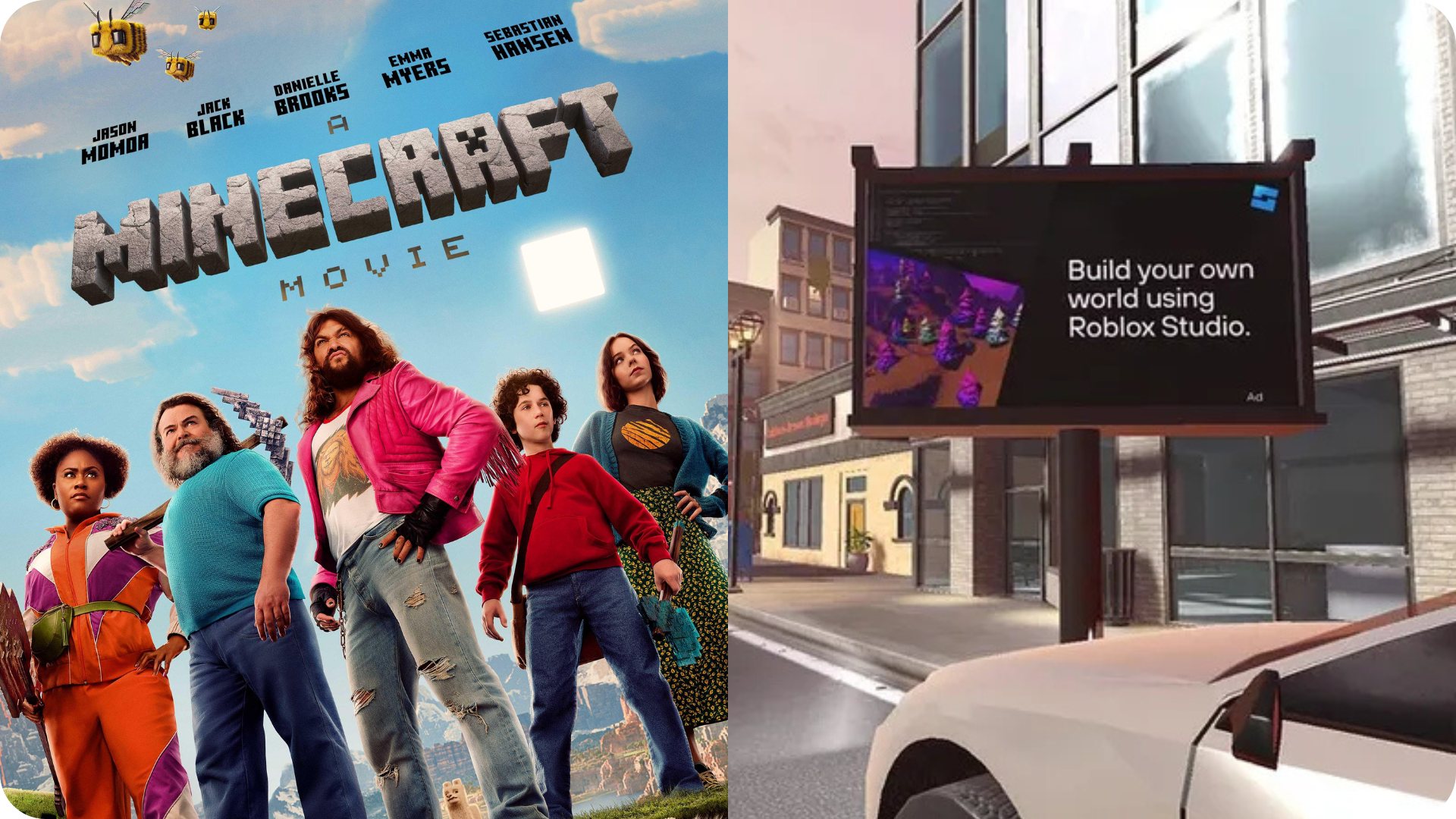The Minecraft Movie, Roblox Ads, and the future of marketing